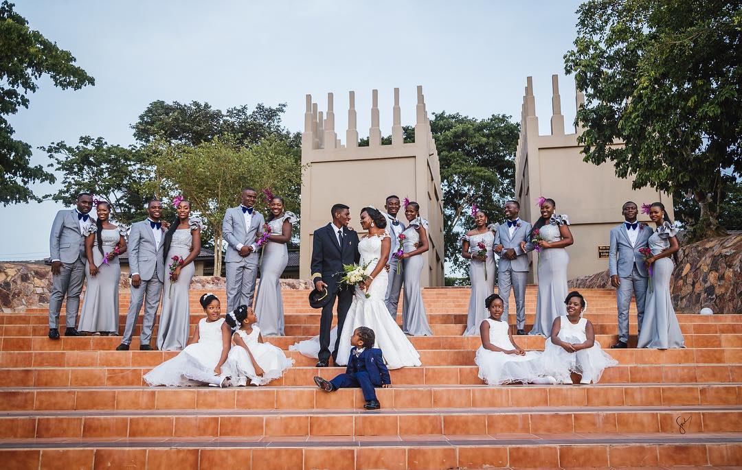 Philip & Mensima’s wedding was a star-studded one | Bra Perucci Africa