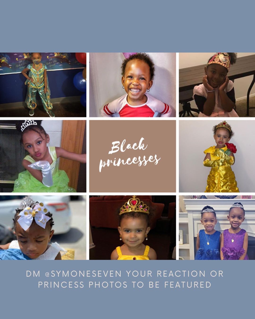 Symone Seven is inspiring young black girls to feel like “Princess too ...
