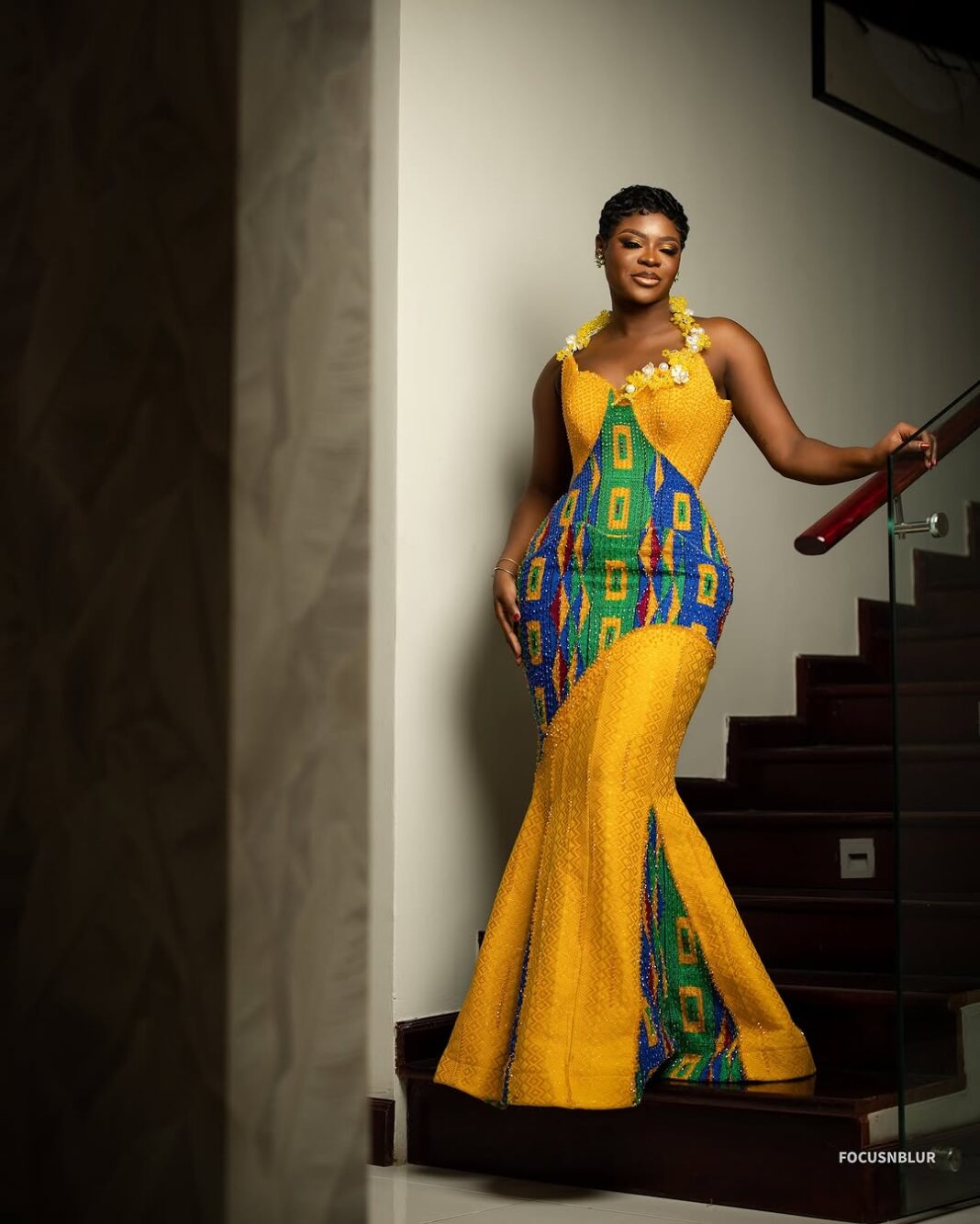 Vee Kee James stuns with her first Ghanaian bridal kente of 2025—and ...