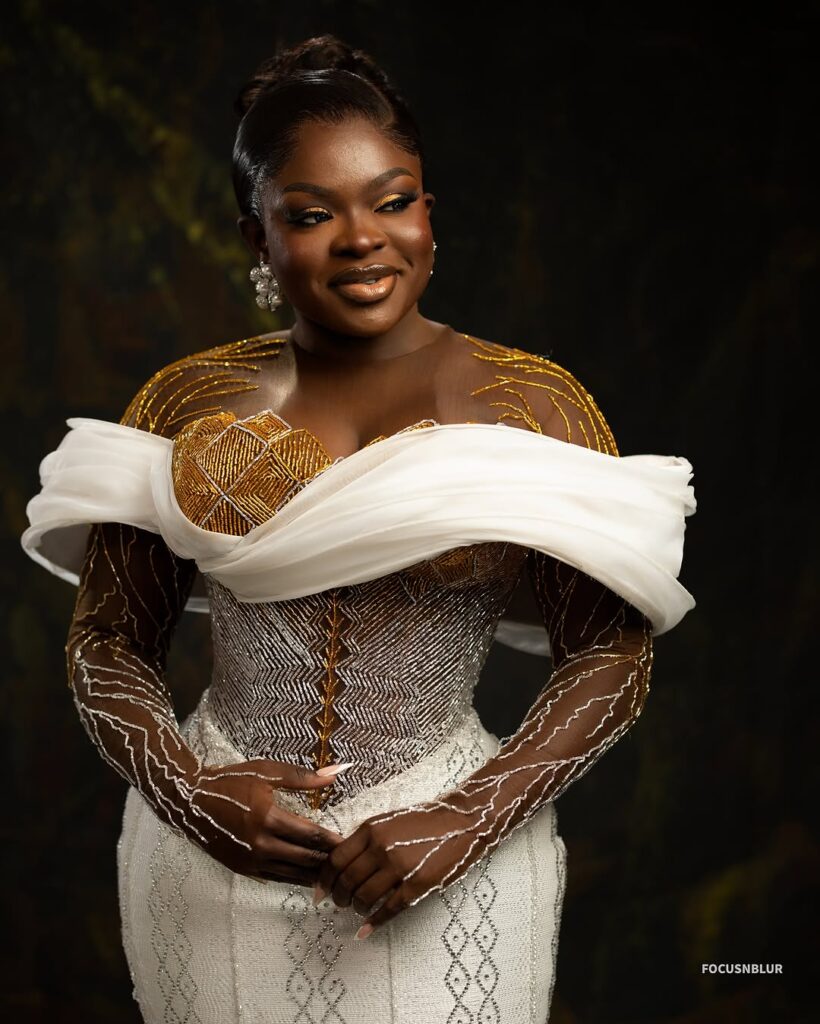 Vee Kee James stuns with her first Ghanaian bridal kente of 2025—and ...